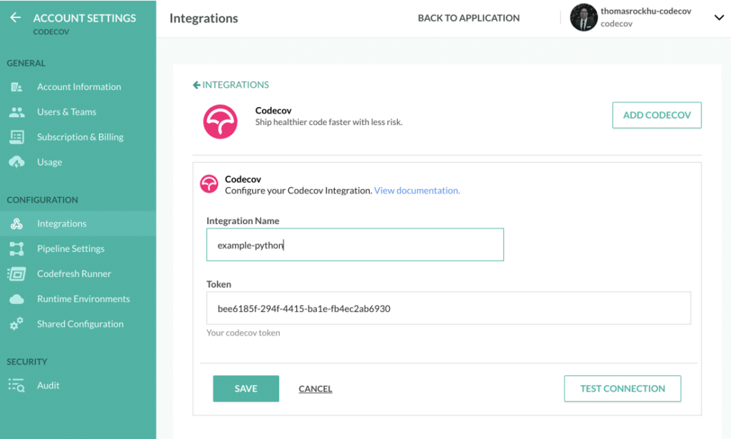 Getting Started With Codefresh And Codecov Codecov