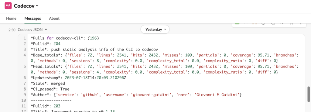 Introducing Customizable Slack Notifications for Codecov - Codecov